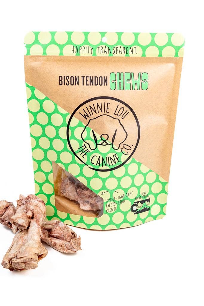 Bison Tendon Chews – THE RUFF CLUB